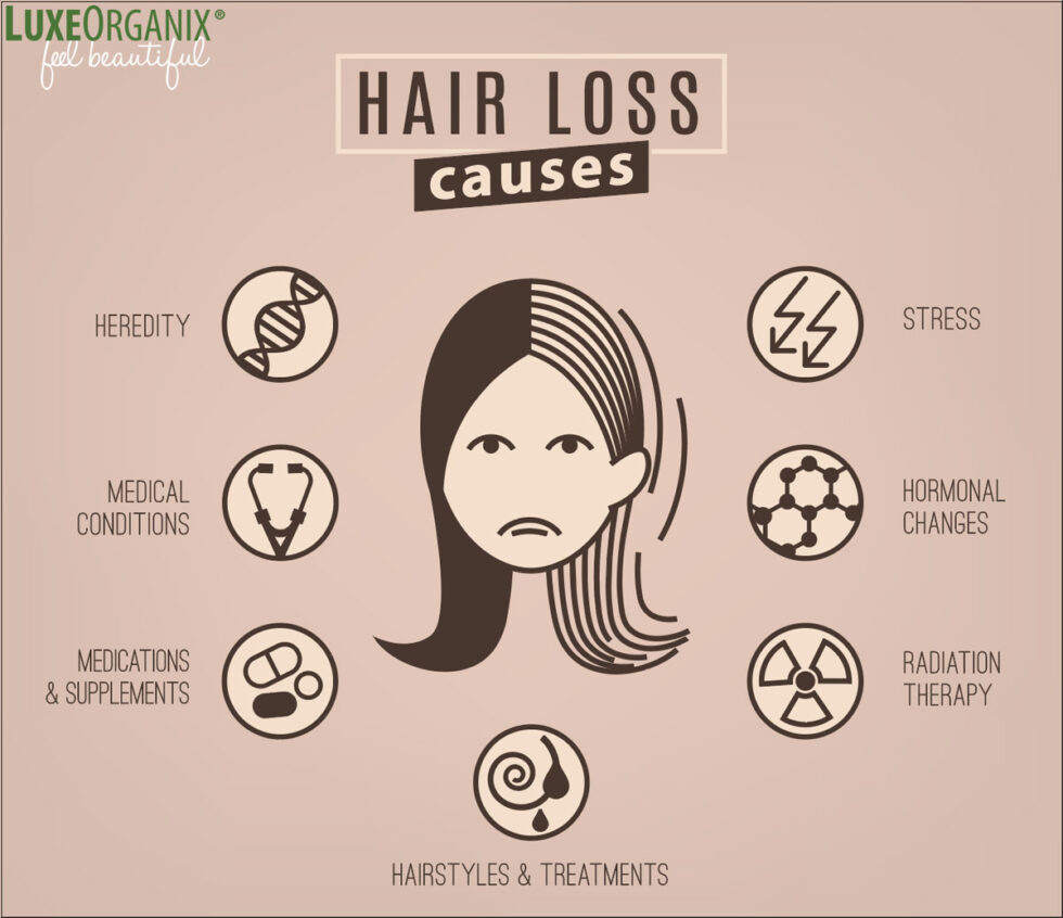 The Truth About Hair Loss | LuxeOrganix Healthy Hair & Skin Care